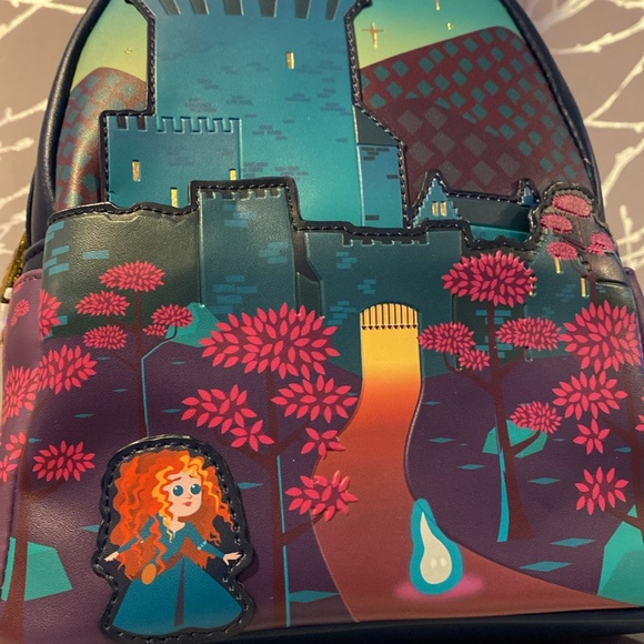Loungefly | Bags | Bnwt Disney Loungefly Brave Princess Merida Backpack ...